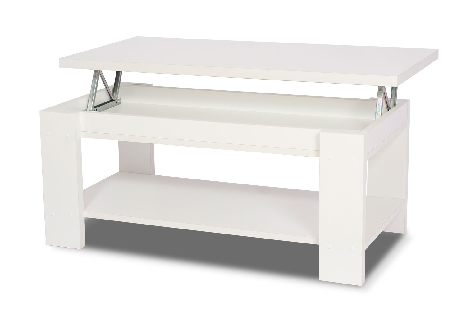 Mesa de centro elevable blanca | Rapimueble