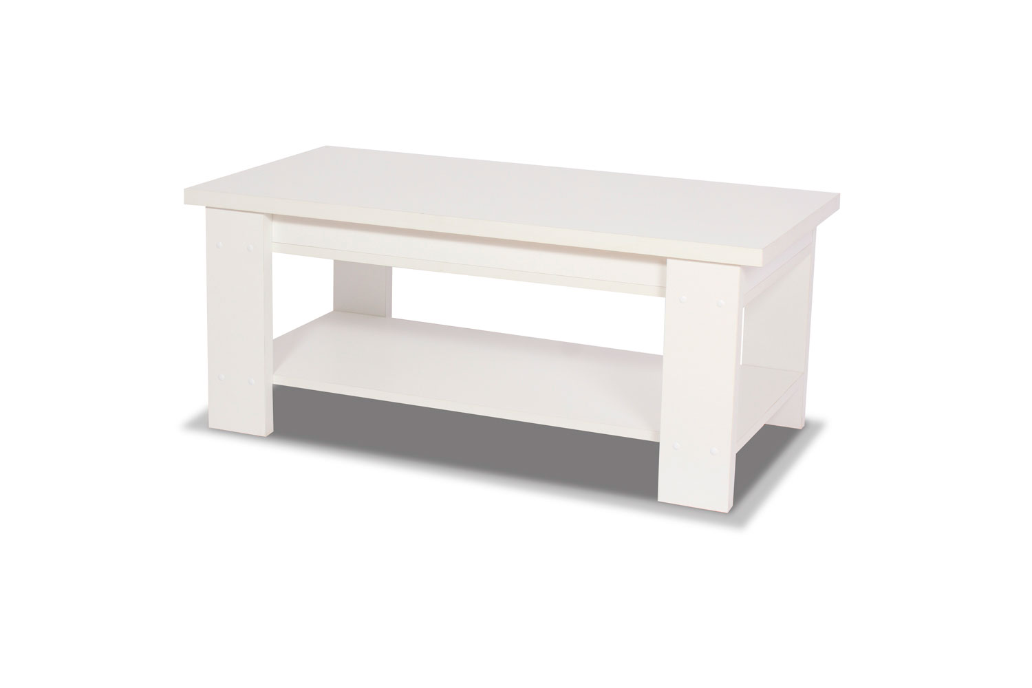 Mesa de centro elevable blanca | Rapimueble