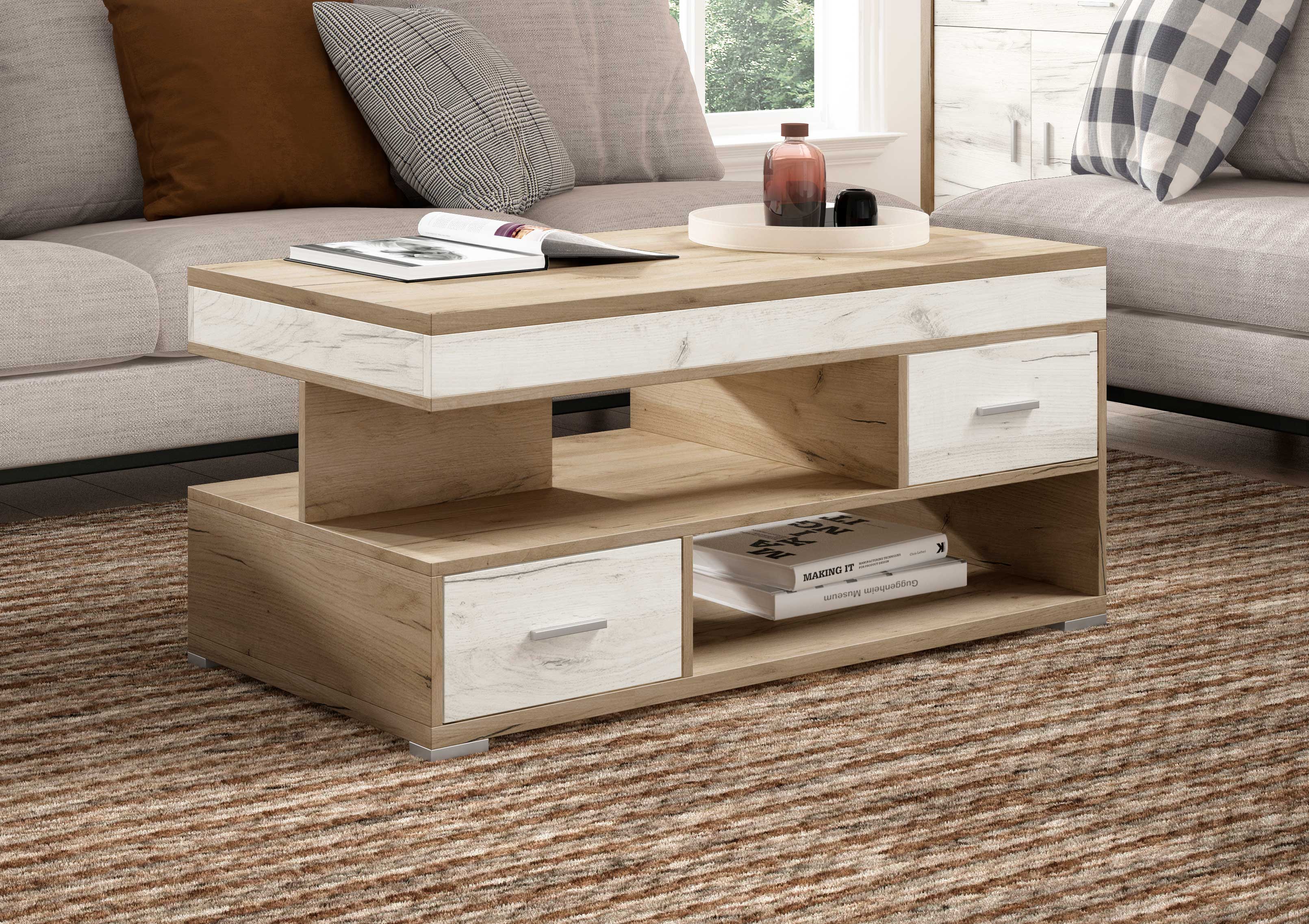 Mesa de centro elevable en nordik | Rapimueble