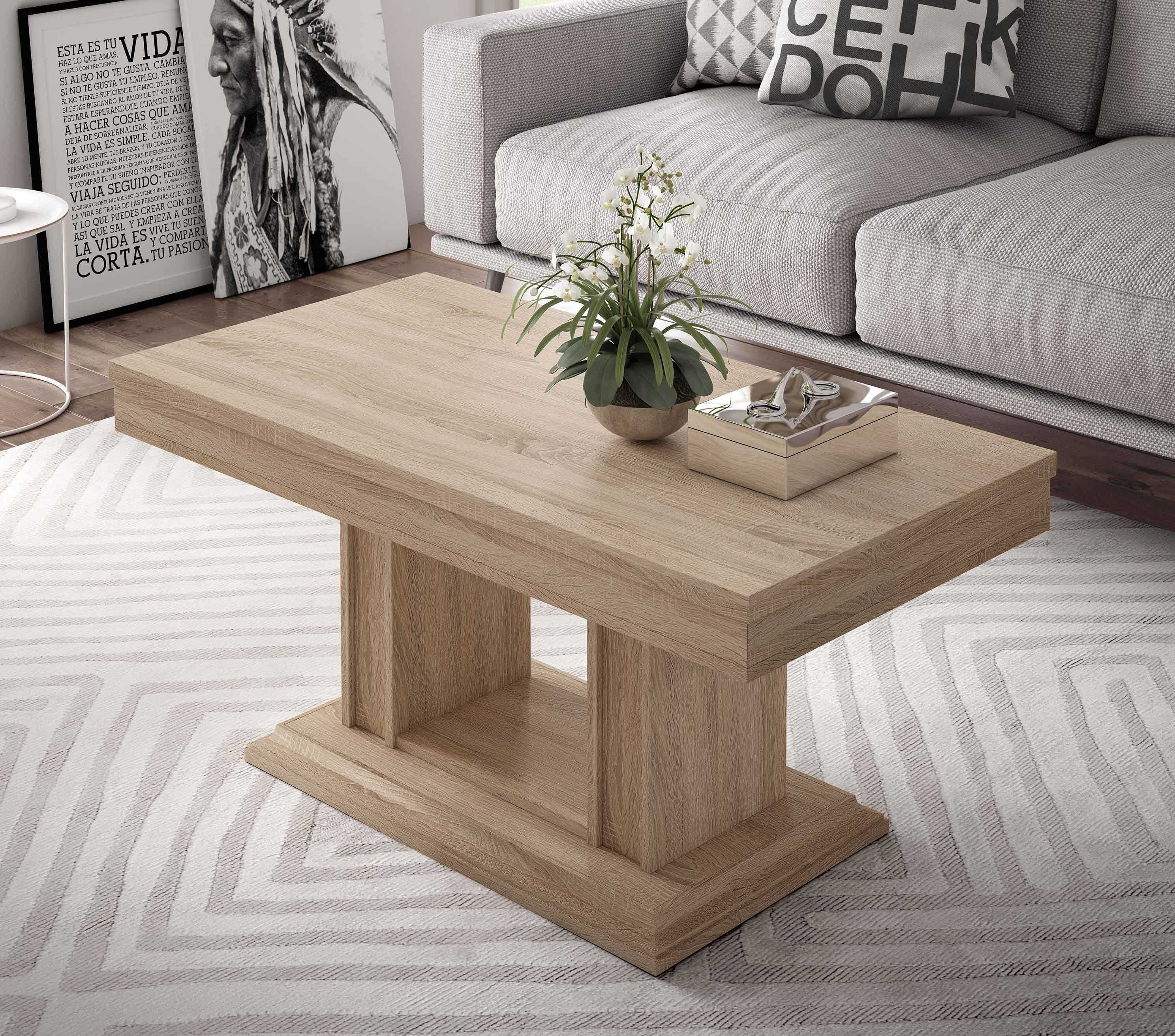 Mesa de centro elevable con base | Rapimueble